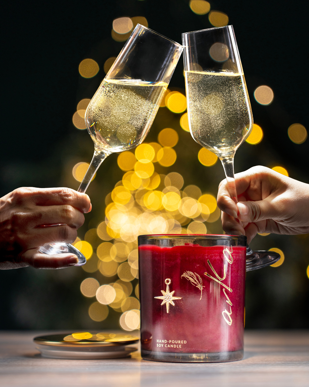 Celestial Toast | Limited Edition 2025 Holiday Candle – Arka Naturals